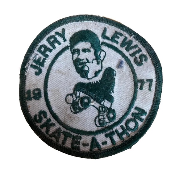 jerry lewis | Other | Vintage Rare Jerry Lewis Skateathon 977 Patch 4 ...